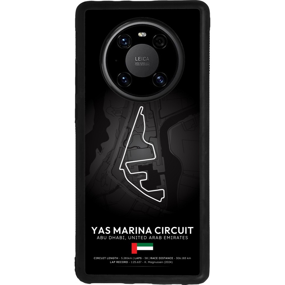 Coque Huawei Mate 40 Pro - Silicone rigide noir F1 Track 2025 Abu Dhabi ...