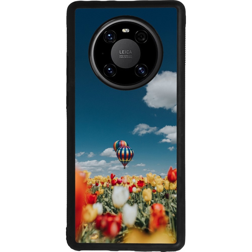 Coque Huawei Mate 40 Pro - Silicone rigide noir Hot air balloon 2026 ...