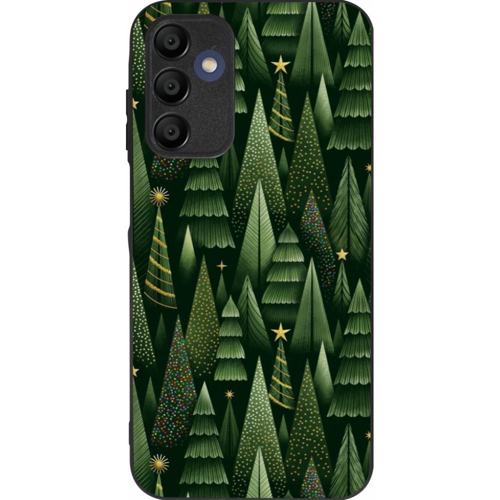 Coque Samsung Galaxy A16 - Silicone rigide noir Christmas 25 Pattern ...