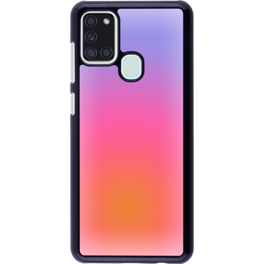 Coque Samsung Galaxy A21s - Orange Pink Blue Gradient - Acheter sur ...