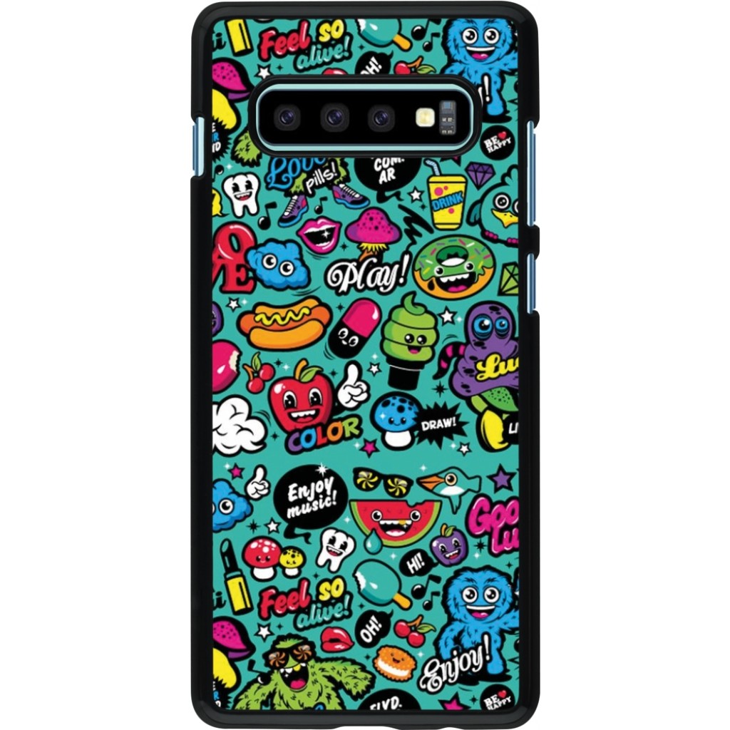 Samsung Galaxy S10+ Case Hülle - Cartoons old school - Kaufen auf PhoneLook