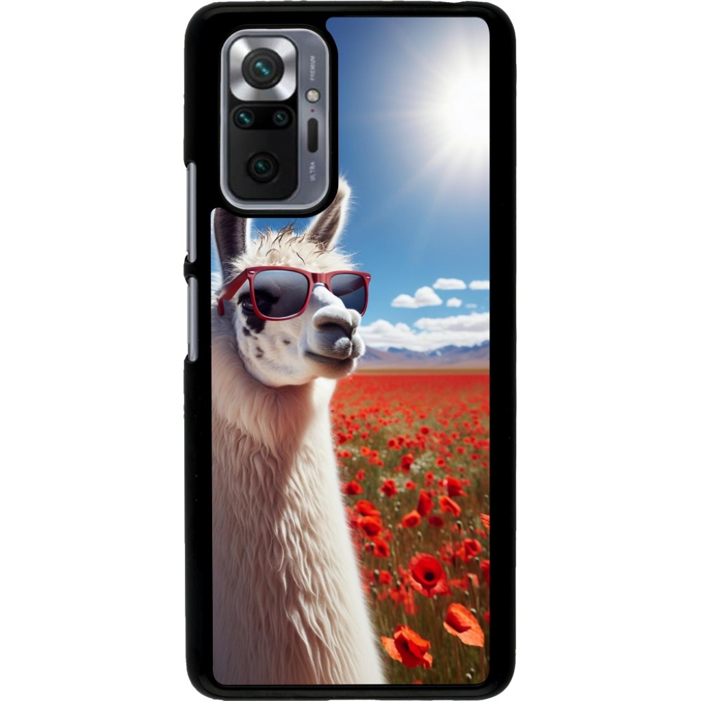 Coque Xiaomi Redmi Note 10 Pro - Lama Chic en Coquelicot - Acheter sur ...
