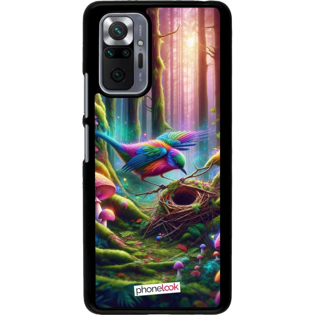 Coque Xiaomi Redmi Note 10 Pro - Oiseau Nid Forêt - Acheter sur PhoneLook