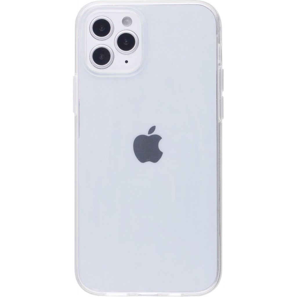 Hülle iPhone 12 Pro Max - Gummi Transparent Silikon Gel Simple Super ...