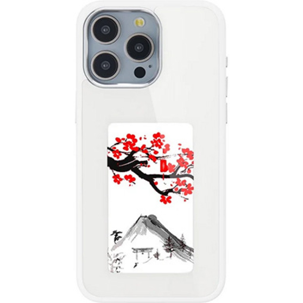 Coque iPhone 15 Pro - E-Ink Display DIY avec technologie NFC pour photo ...
