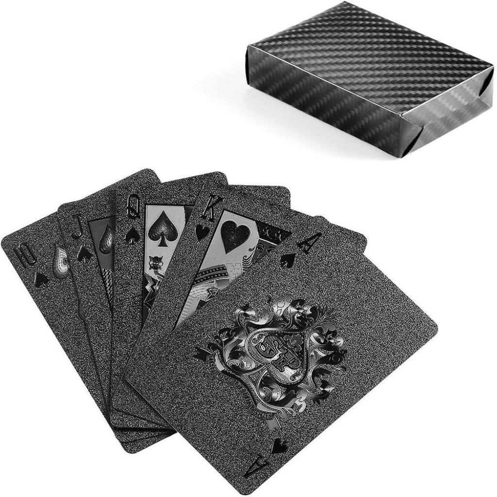Jeu de cartes poker - Brillant crystal black cartes étanches et ...