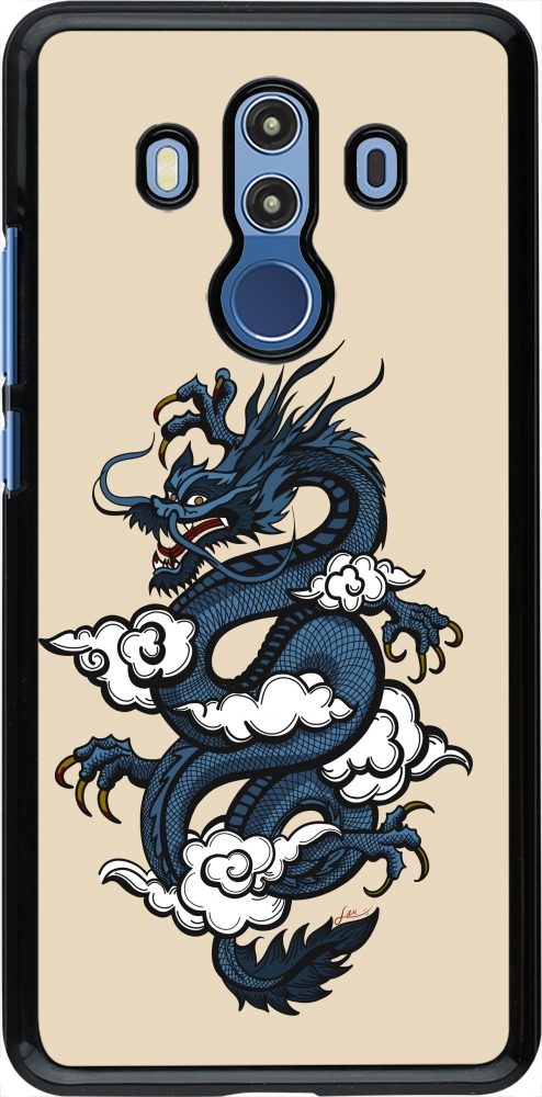 Coque Huawei Mate 10 Pro - Blue Dragon Tattoo - Acheter sur PhoneLook