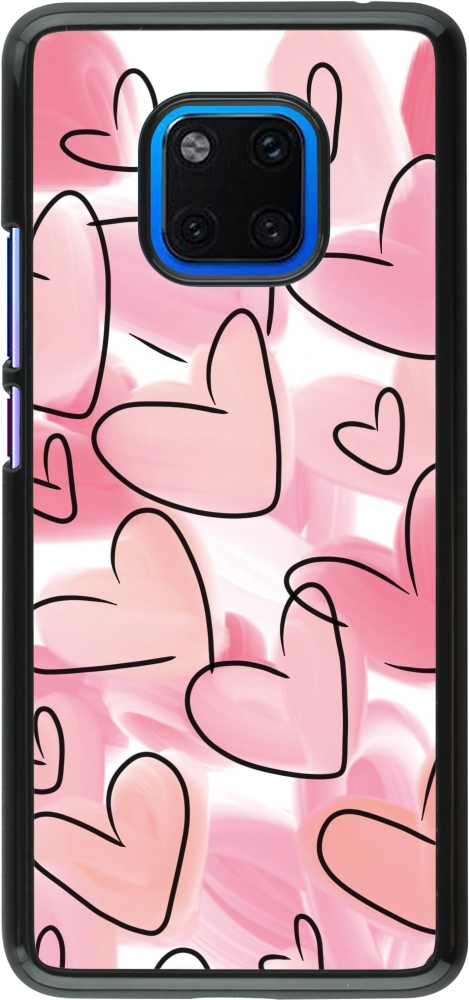 Coque Huawei Mate 20 Pro - Easter 2023 pink hearts - Acheter sur PhoneLook