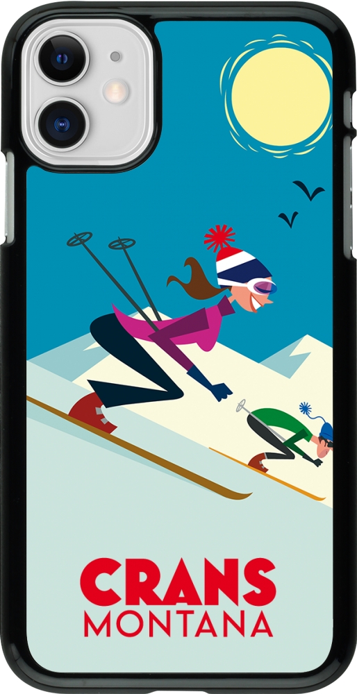 iPhone 11 Case Hülle - Crans-Montana Ski Downhill - Kaufen auf PhoneLook