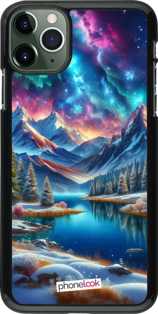 Coque iPhone 11 Pro Max - Fantasy Mountain Lake Sky Stars - Acheter sur ...