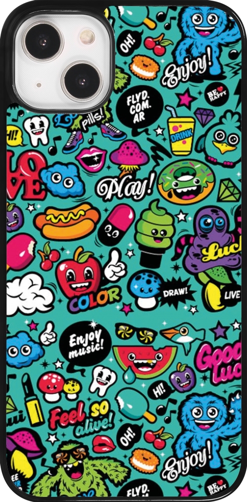 iPhone 14 Plus Case Hülle - Cartoons old school - Kaufen auf PhoneLook