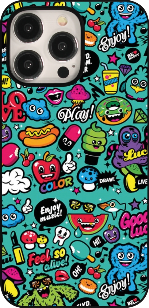 iPhone 15 Pro Max Case Hülle - Cartoons old school - Kaufen auf PhoneLook