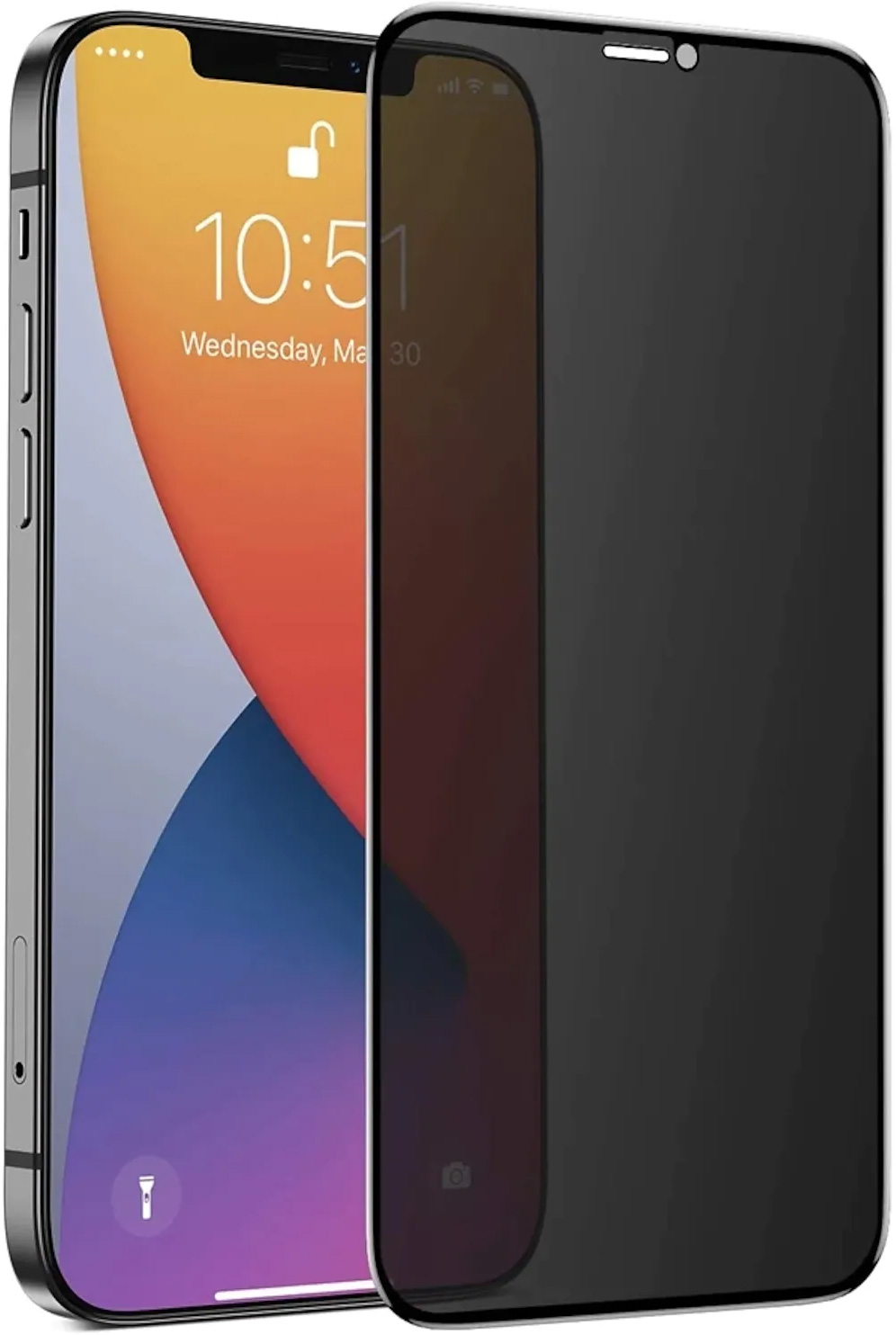 3D Tempered Glass iPhone 17 Pro - Vitre de protection d'écran intégrale ...