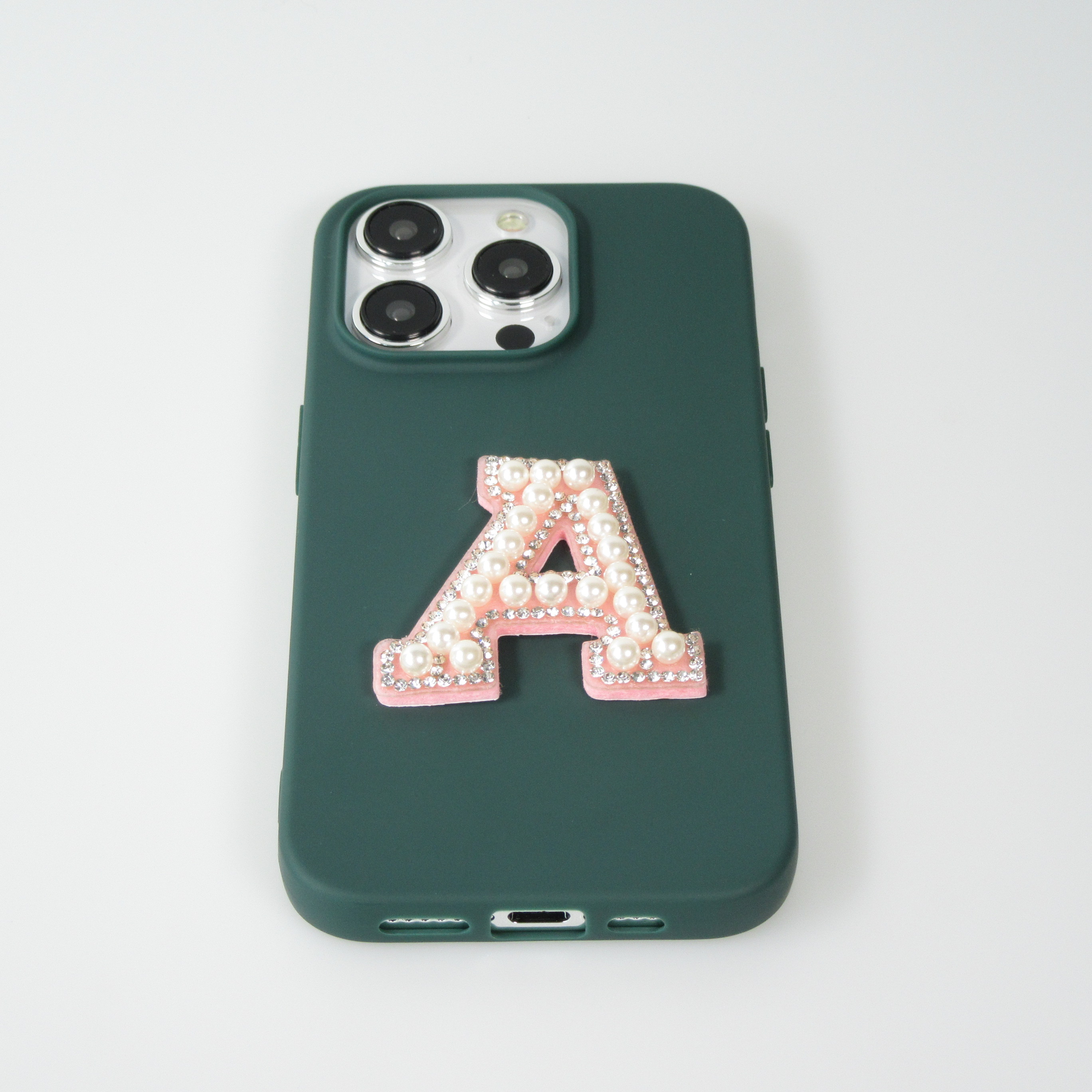 Sticker Aufkleber für Handy/Tablet/Computer 3D Pearls Rosa - Buchstabe ...