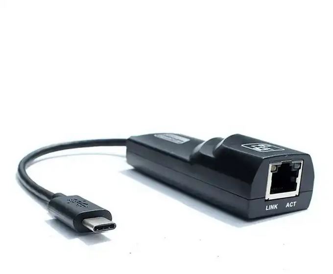 Câble USB Type-C vers Ethernet (RJ45) Câble de connexion LAN Câble ...