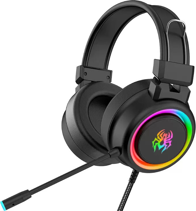 V5RGB - Casque de gamer professionnel avec lumière LED RGB pour ...