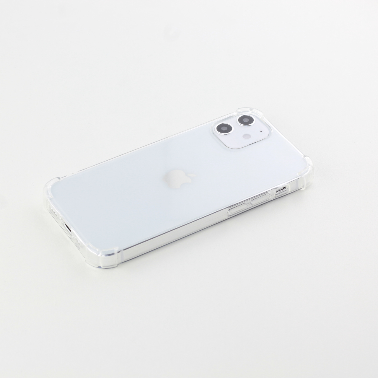 Hülle iPhone 12 mini - Gummi Transparent Gel Bumper mit extra Schutz ...