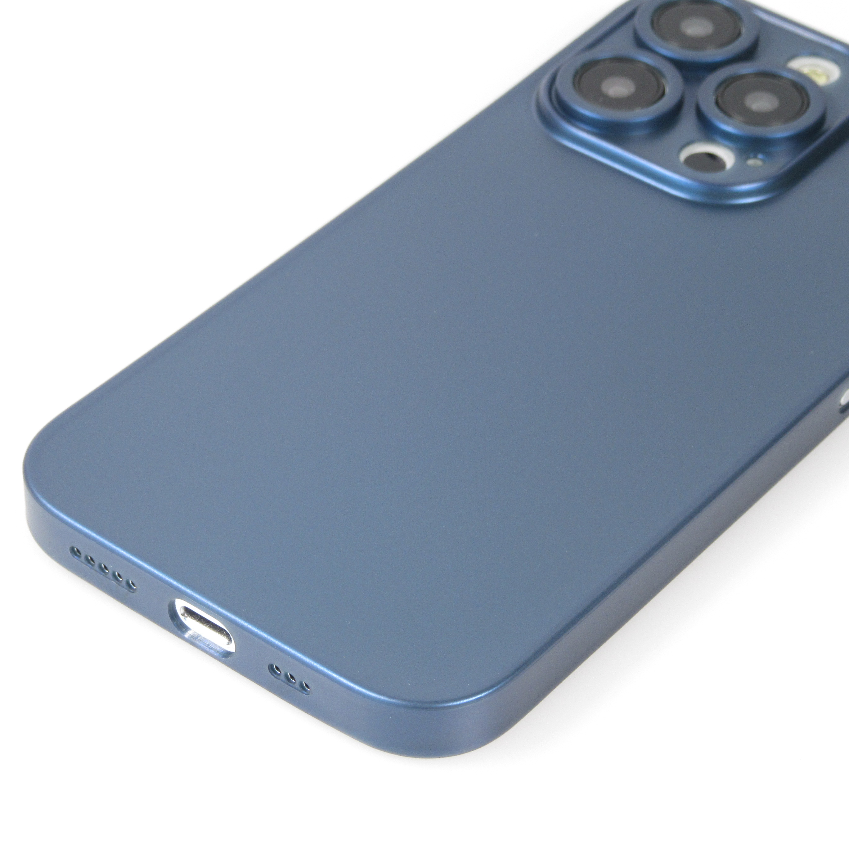 iPhone 15 Pro Max Case Hülle - Plastik ultra dünn semi-transparent matt ...