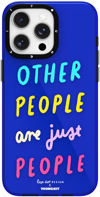 iPhone 15 Pro Case Hülle - Youngkit @LisadotDesign Positive Quotes Case ...