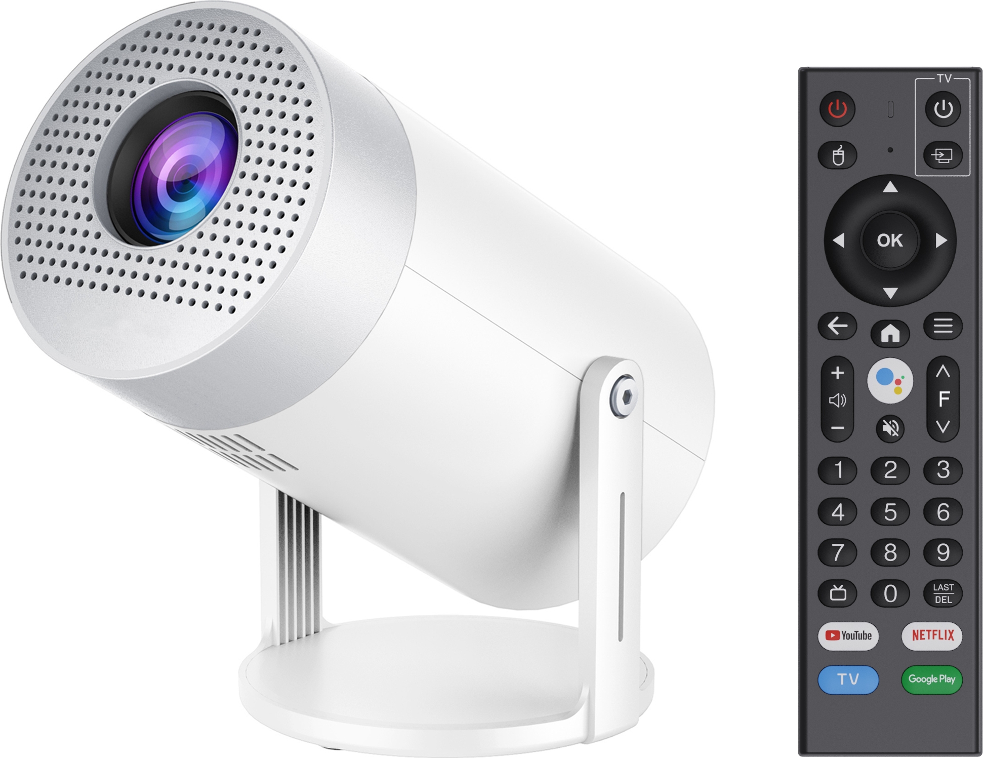 Projektor Multimedia MG50 LED HD Beamer Heimkino mit Screen Mirroring ...
