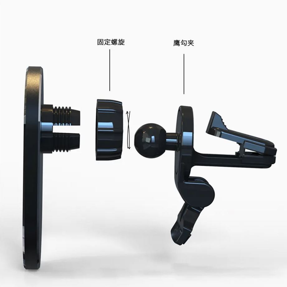 MagSafe Smartphone Halterung 15W für Fahrzeug Ventilation Cyberpunk ...