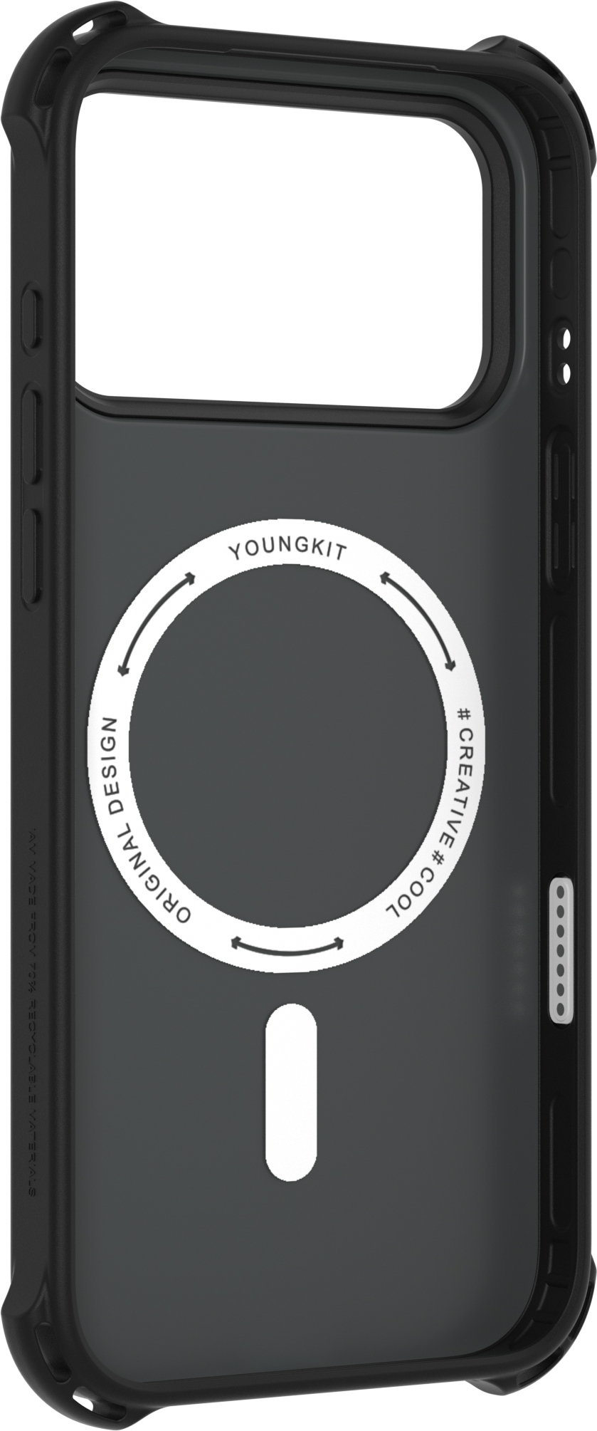 iPhone 17 Pro Case Hülle - Youngkit True Color series MagSafe - Silber ...