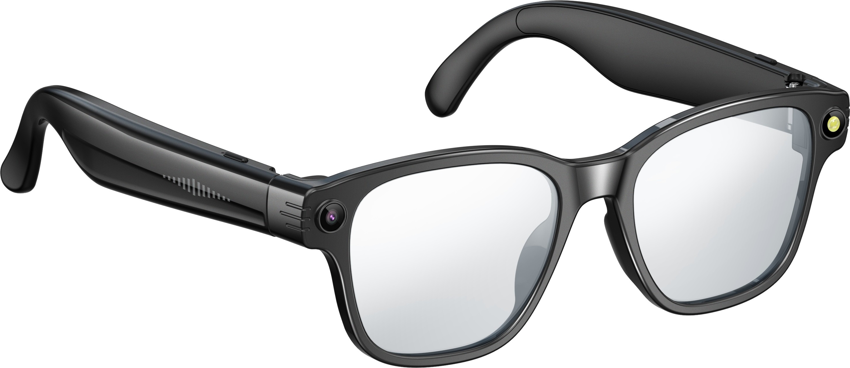 Lunettes de soleil intelligentes avec caméra AI 8 MP HD 4K avec ...