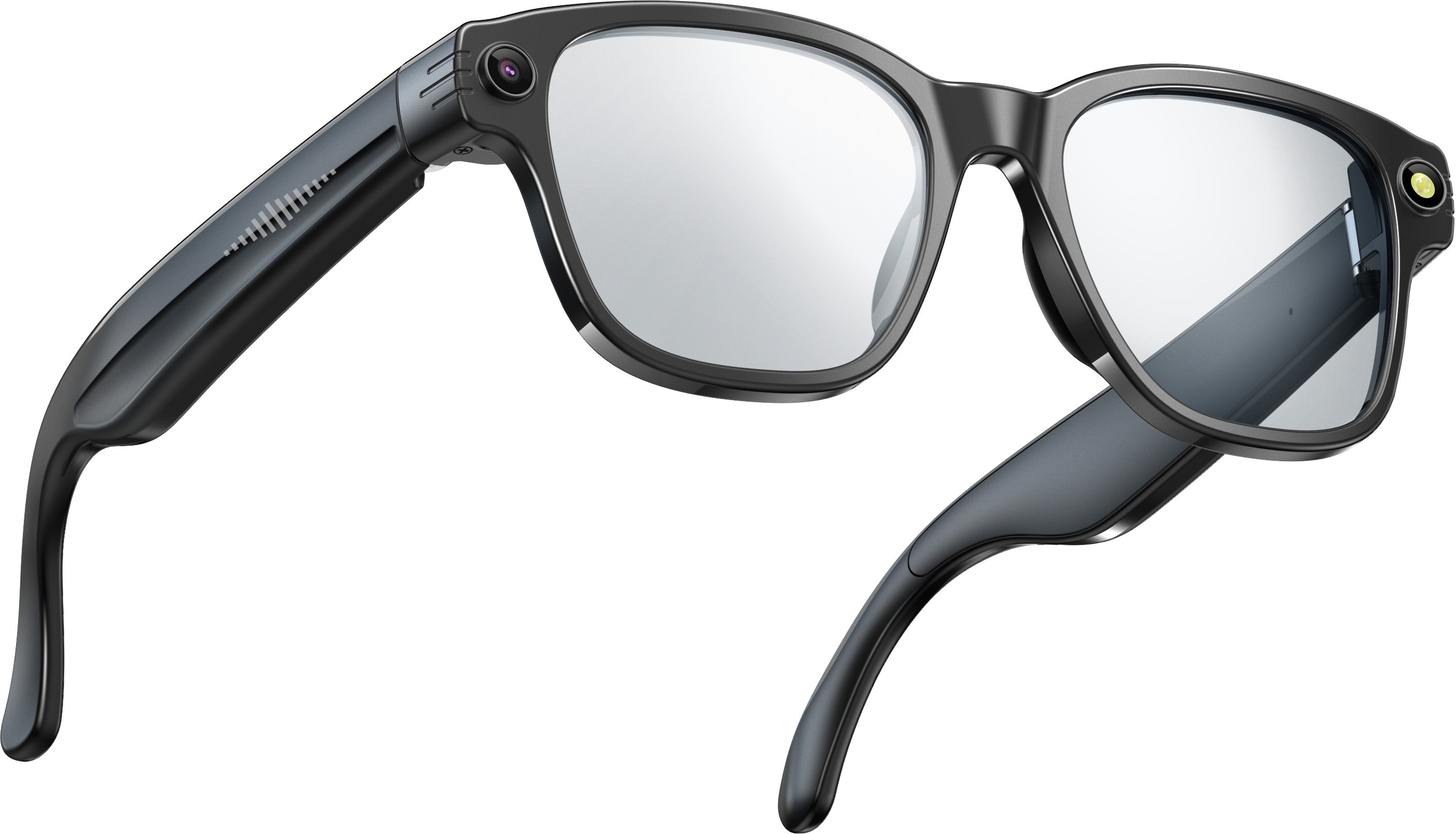 Lunettes de soleil intelligentes avec caméra AI 8 MP HD 4K avec ...