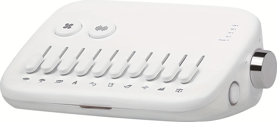 Machine à bruit blanc moderne premium avec 10 sons naturels apaisants à ...