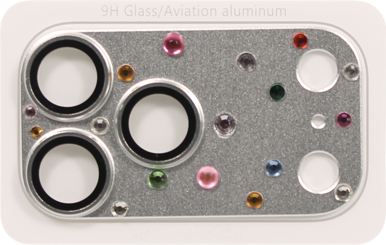 Protection caméra 3D luxe avec strass avec coque d'écran arrière en ...